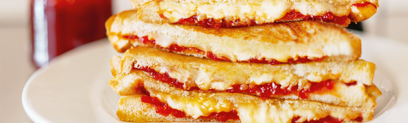 Peruvian Pepper Jam Grilled Cheese