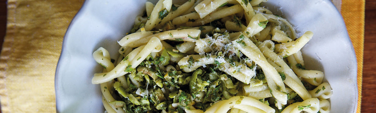 Torchetti with Olives & Capers